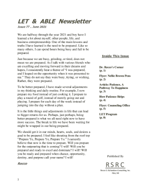 Fillable Online Lessons learned from 123dev newsletter Fax Email Print ...