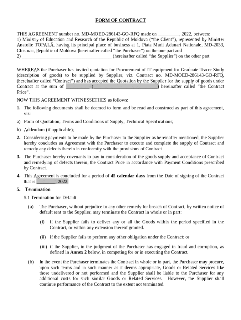 Bilateral Agreement between the US and Moldova to ... Doc Template ...