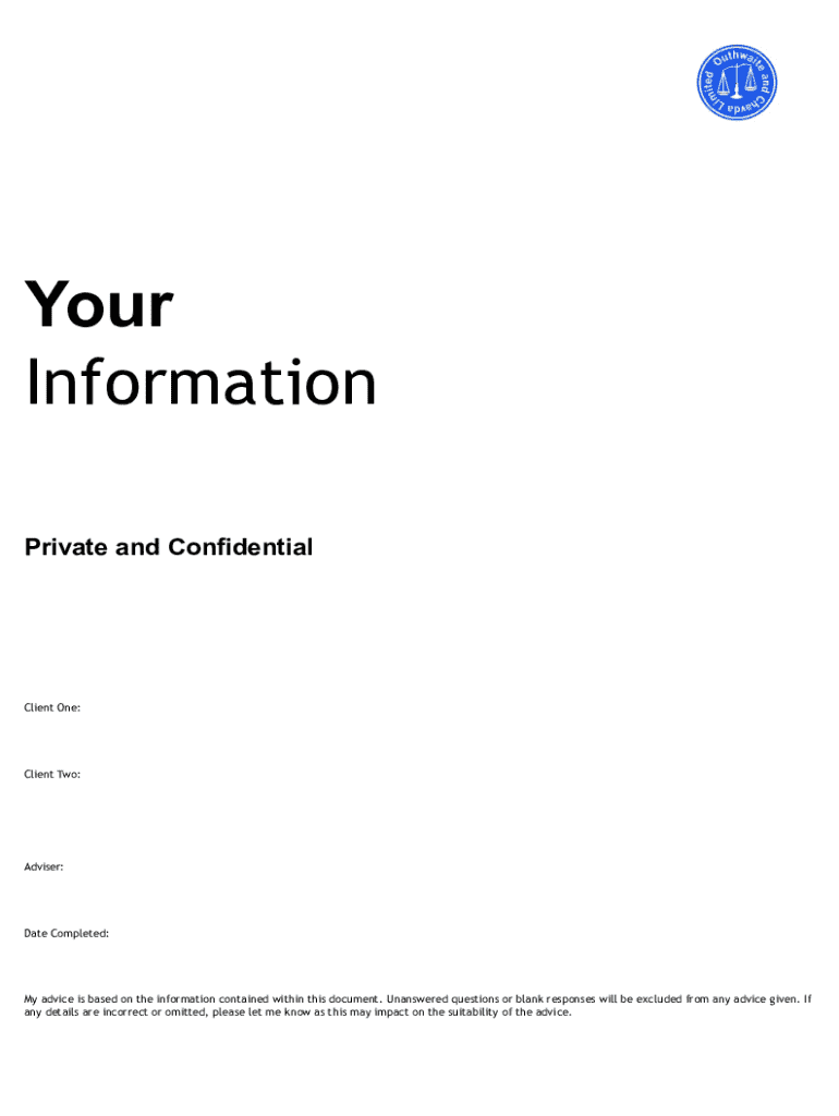 Fillable Online IntelliFlo Fact Find Fax Email Print - pdfFiller