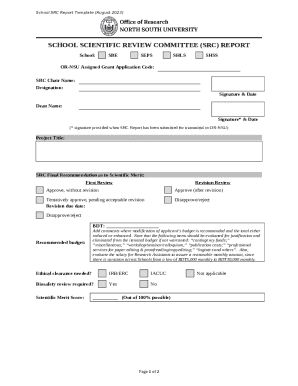 Operational Guidelines for Scientific Review Committees ... Doc ...