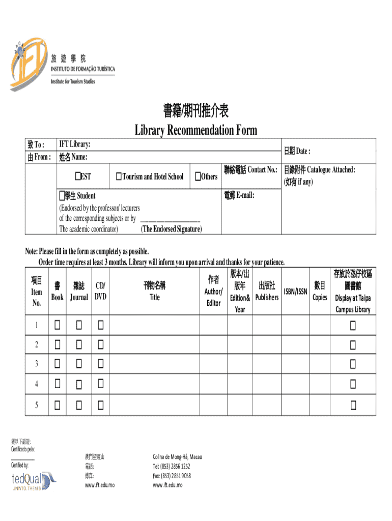Fillable Online Guidelines for the Appointment and Review of Library ... Fax Email Print - pdfFiller