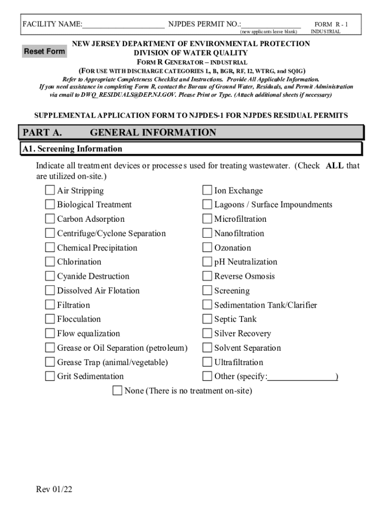 Fillable Online FORM R - 1 Fax Email Print - pdfFiller