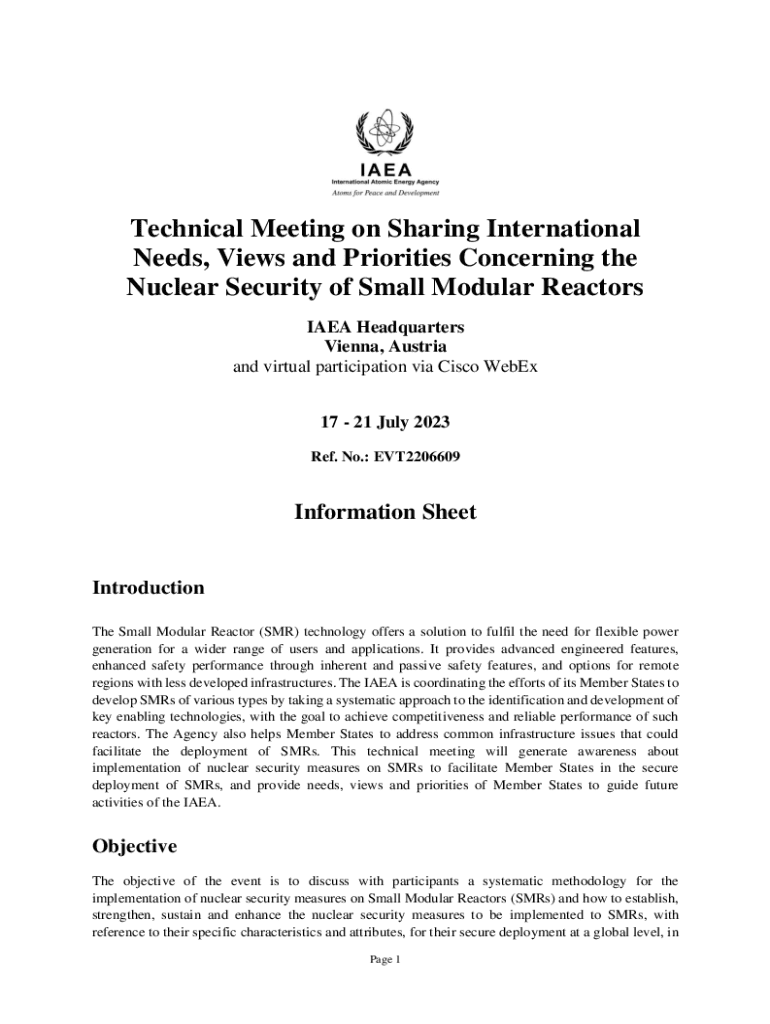 Fillable Online Small Modular Reactors: Challenges and Opportunities ...