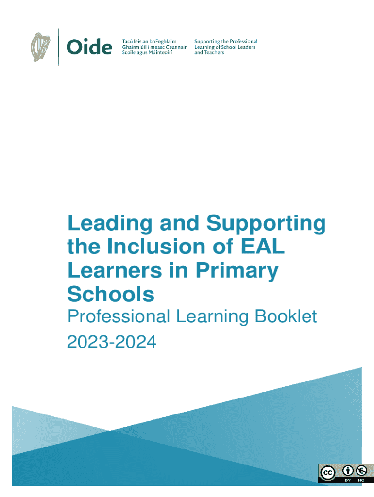 Fillable Online Leading the Inclusion of EAL Learners in Primary ...