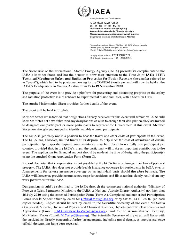 Fillable Online In reply please refer to: EVT1904271 Fax Email Print ...