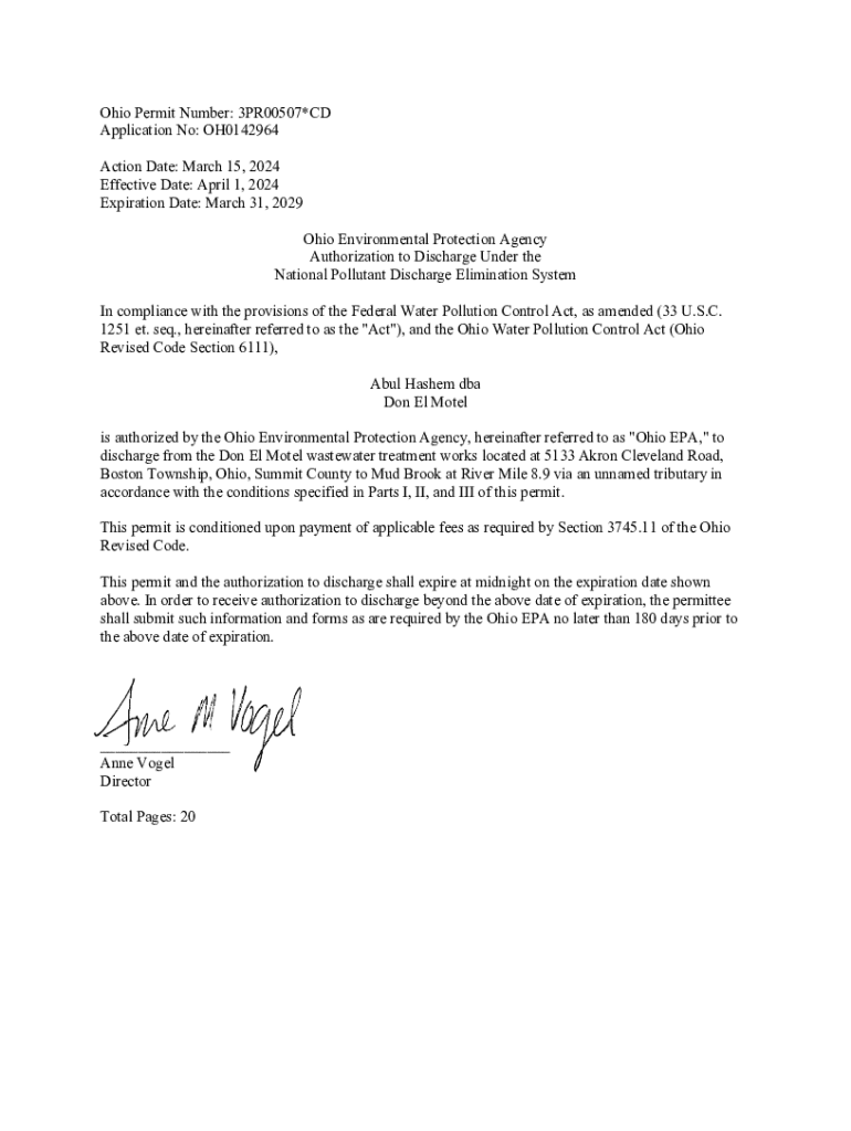 Fillable Online Ohio Permit Number: 3PR00507*CD Application No Fax ...