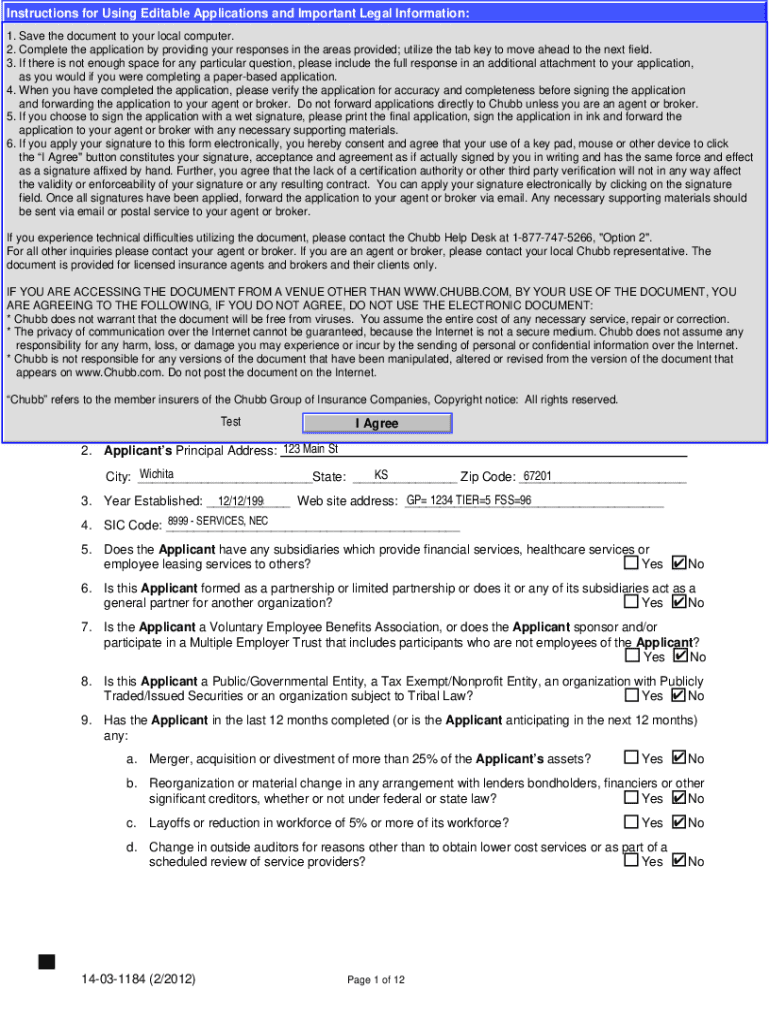 Fillable Online APPLICATION FOREFRONT SECURITY BOND FOR ... Fax Email ...