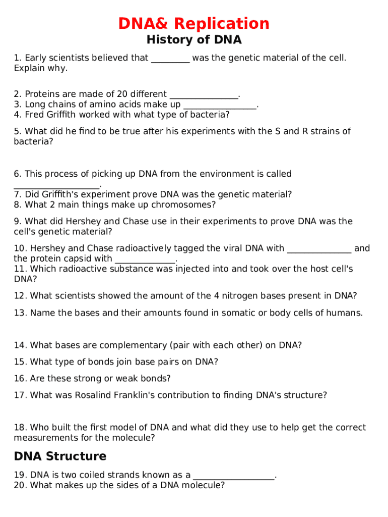 Classic experiments: DNA as the genetic material - images pcmac Doc Template | pdfFiller