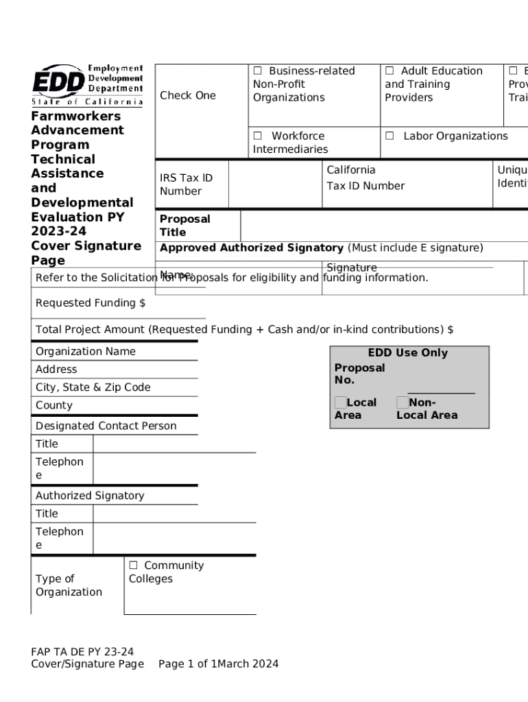 DEPARTMENT OF LABOR Employment and Training - edd ca Doc Template | pdfFiller