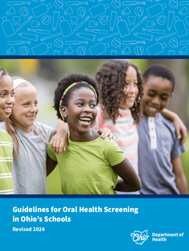 Fillable Online odh ohio Guidelines for Oral Health Screening in Ohio's ...