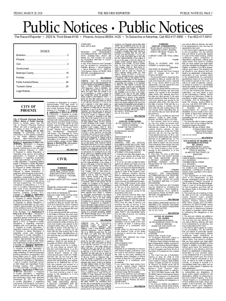 Fillable Online City of Phoenix Arizona HOME-ARP Allocation Plan - HUD ...