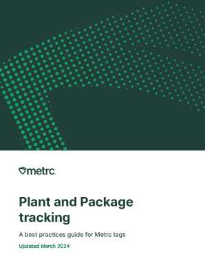 Fillable Online A Complete Guide to Metrc Tags: Everything You Should ...