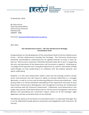 Fillable Online LGAT Submission on 30-Year Infrastructure Strategy ...