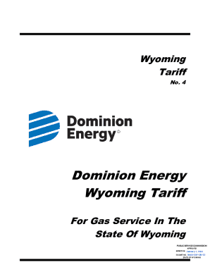 Fillable Online Tariff Sheets.pdf Fax Email Print - pdfFiller