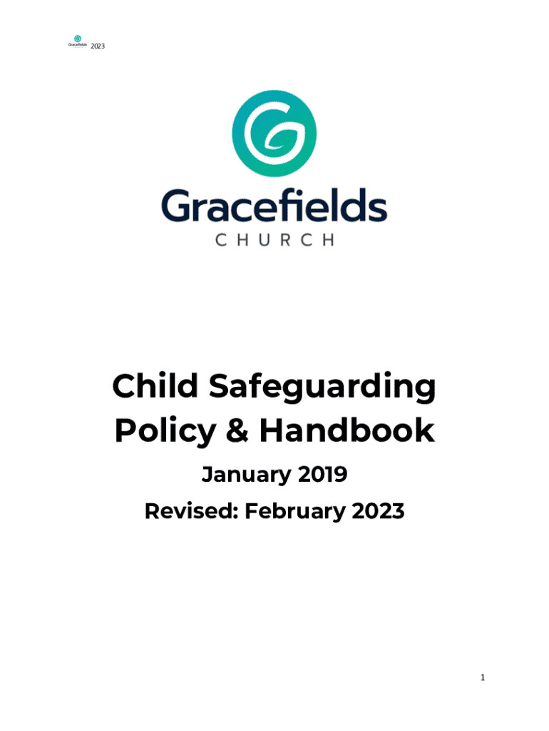 Fillable Online Child Safeguarding Policy & Handbook Fax Email Print ...