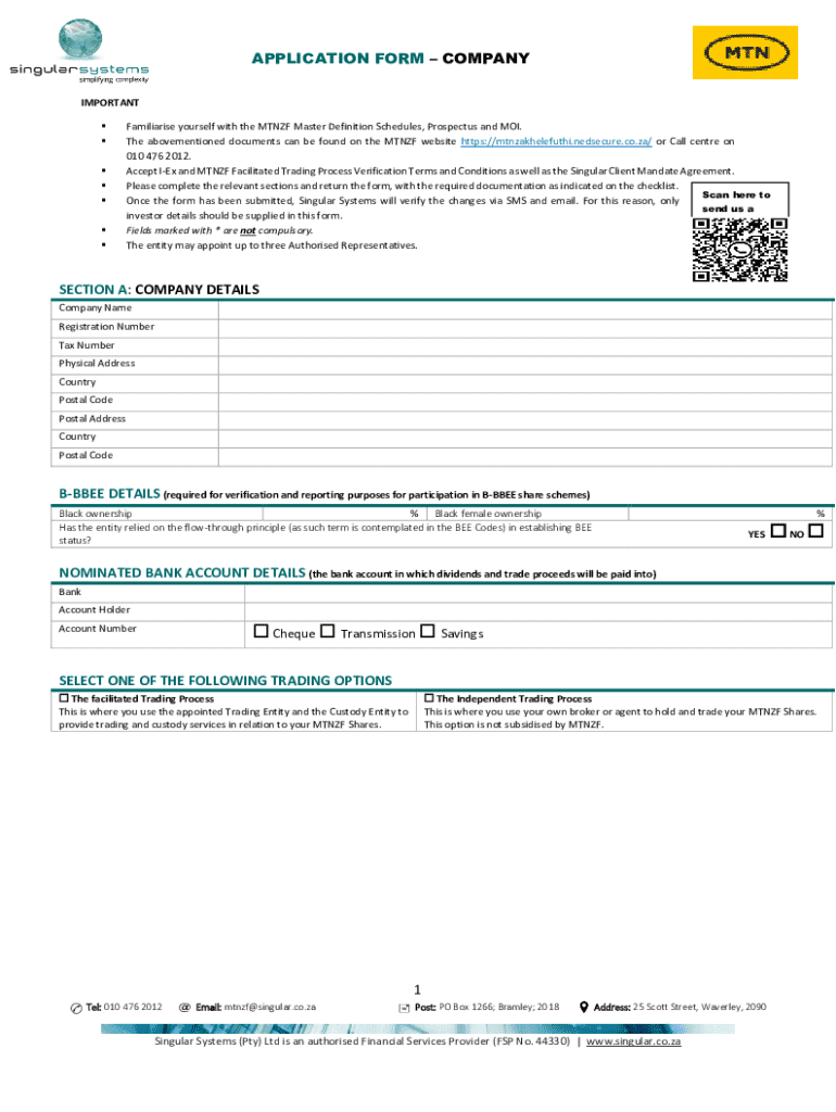Fillable Online Mtn Zakhele Futhi Login Form - Fill Out and Sign ...