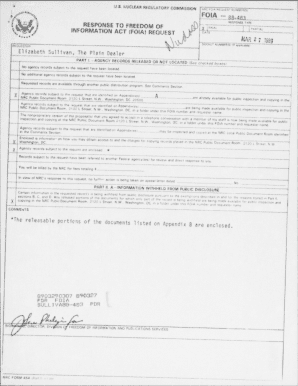 Fillable Online Final response to FOIA request for records.Releasable ...