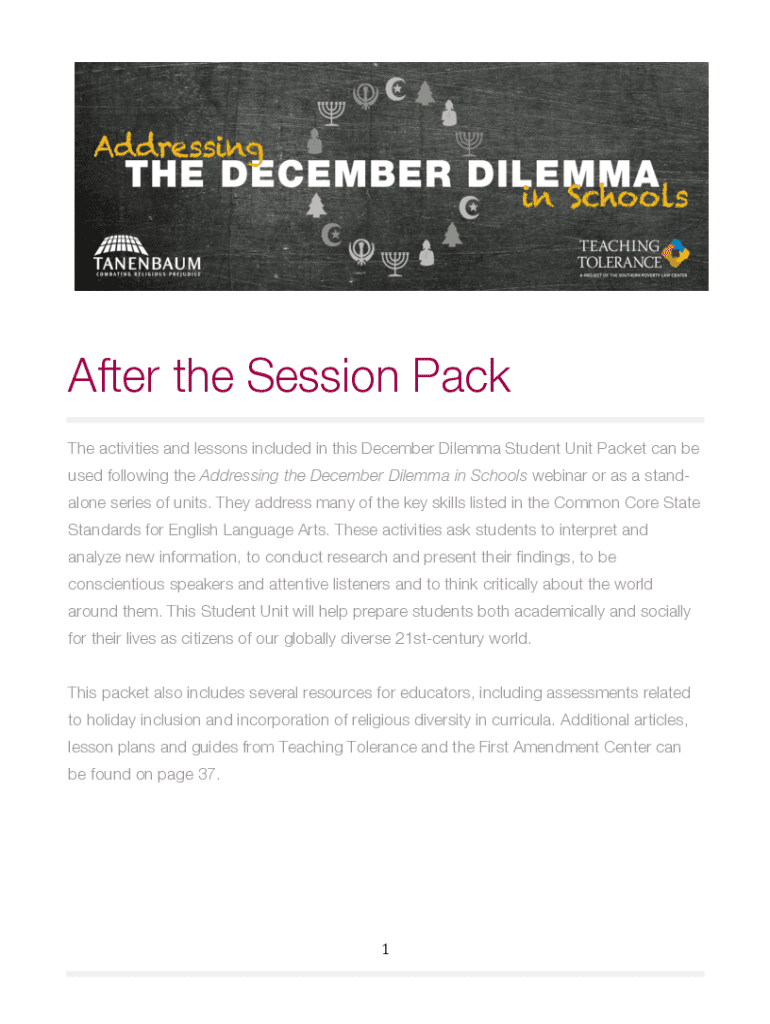 Fillable Online AFTER-SESSION-PACK-Fostering-a-Culture-of-Respect ...