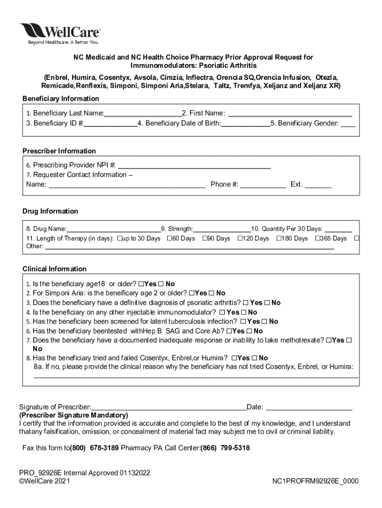 Fillable Online Outpatient Pharmacy Prior Approval Criteria Systemic ...