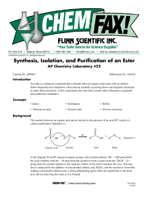 Fillable Online Safety Data Sheets Chemistry - SDS Fax Email Print ...