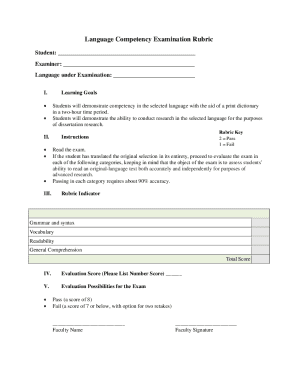 Fillable Online Competency 9: Knowledge of Assessment Flashcards Fax Email Print - pdfFiller