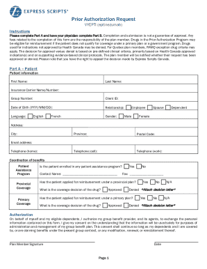 Fillable Online prior authorization (PA) checklist - for VYEPTI ...