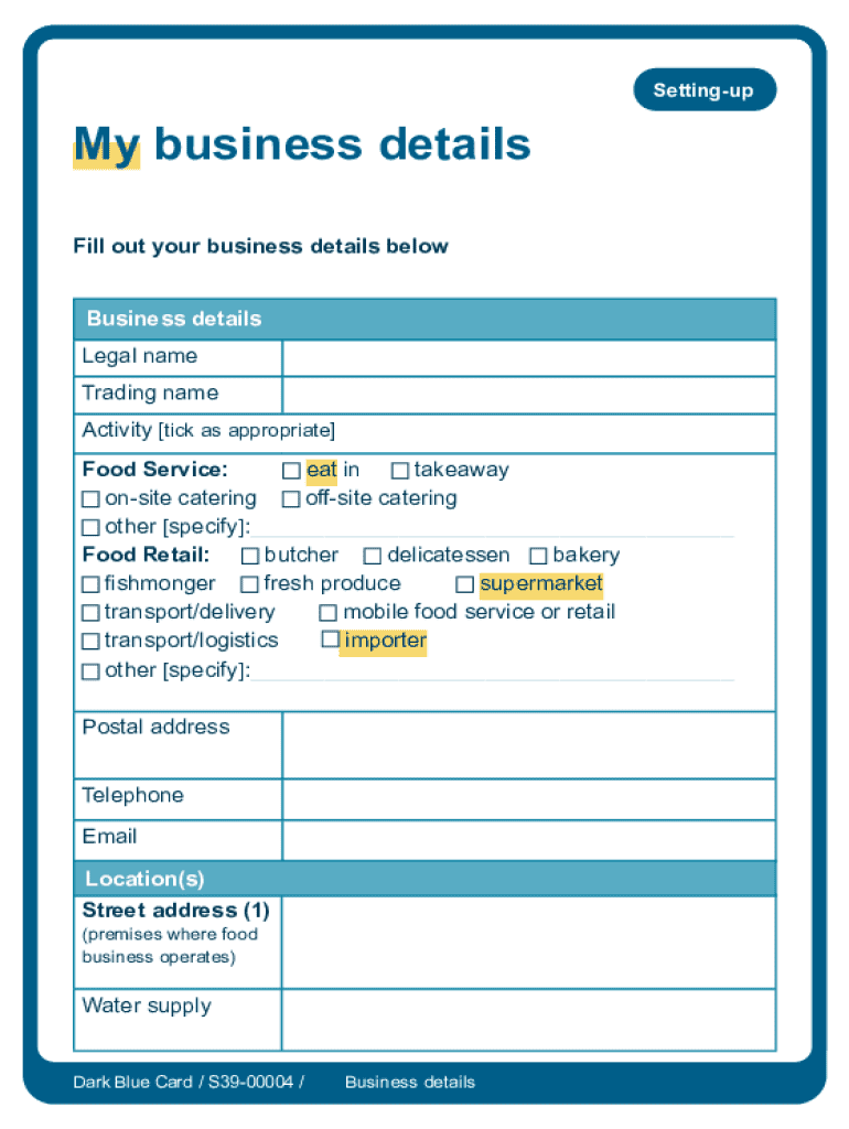 Fillable Online Fillable Online Template Food Control Plan Simply Safe ...
