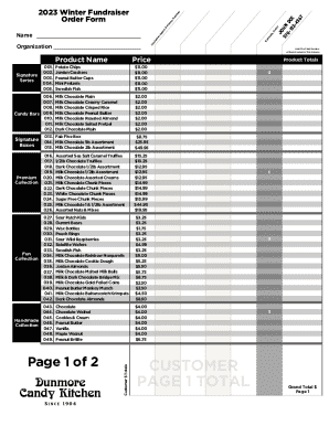 Fillable Online v2 - 2023 Winter ORDER FORM - 8x11 OFFLINE Fax Email ...