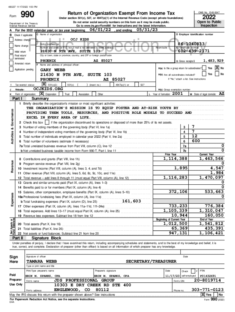 Fillable Online OCJ KIDS Fax Email Print - pdfFiller