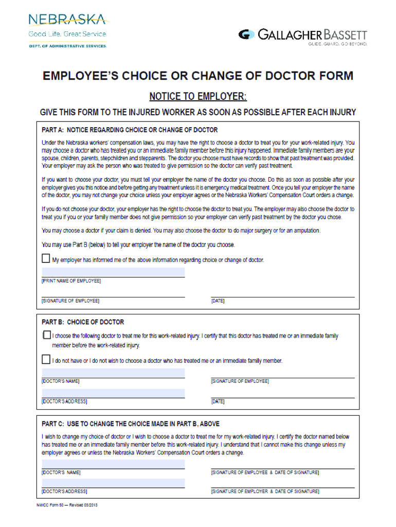 Fillable Online Workers' Compensation Policy/Procedure Guide State of ...