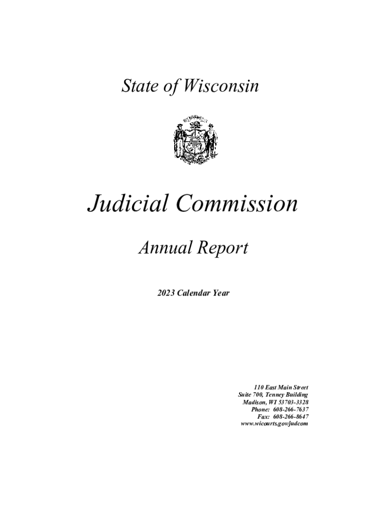 Fillable Online Wisconsin Court System - Judicial Commission FAQs Fax Email Print - pdfFiller
