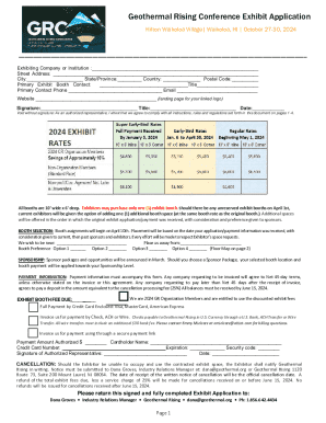 Fillable Online EventsGeothermal Rising :: Using the Earth to Save the ...