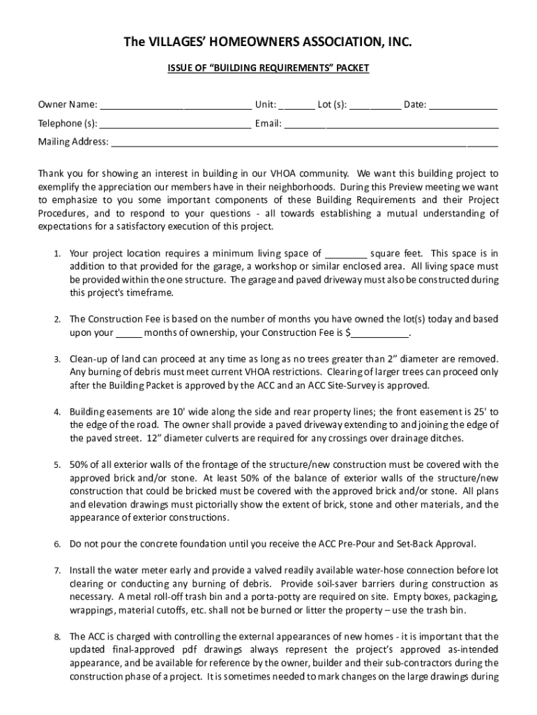 Fillable Online ACC Building Package - Final Revised 8-8-23.docx Fax ...