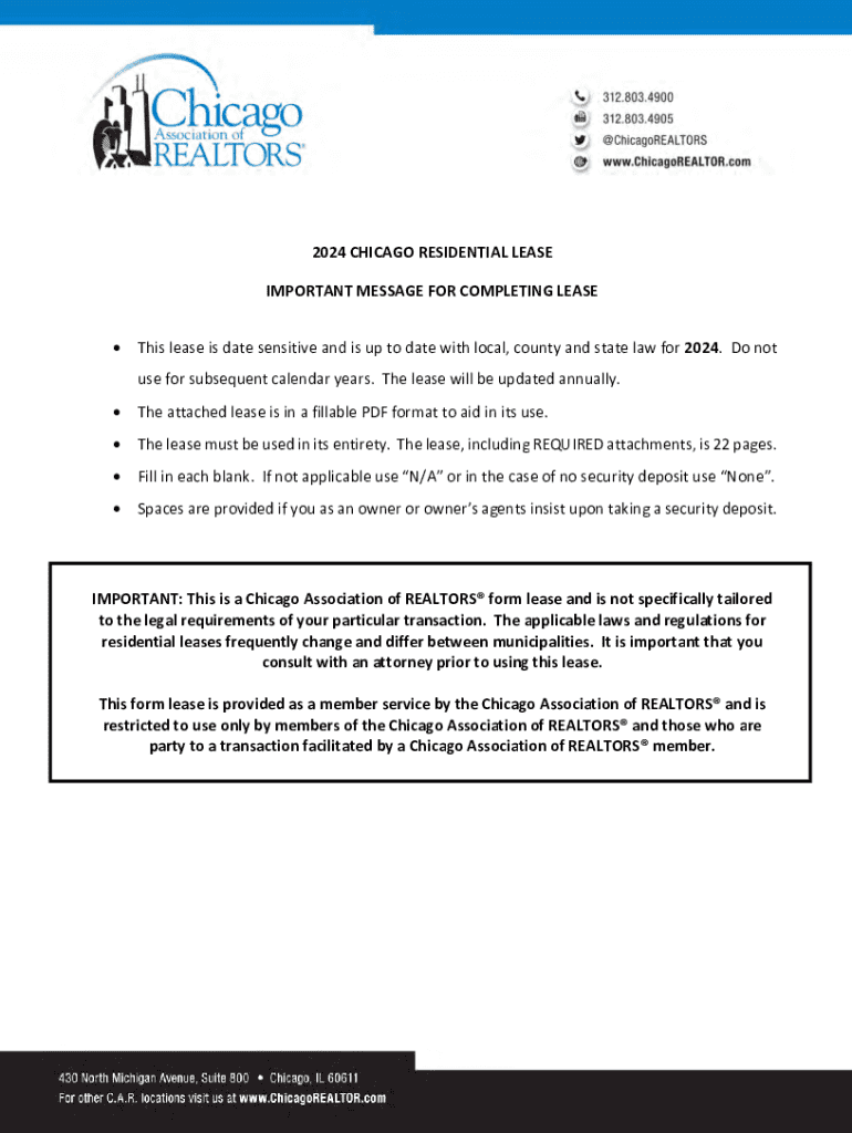 Chicago-Residential-Lease2024V11 0: Fill out & sign online | DocHub