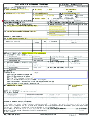 Fillable Online DEPARTMENT OF THE AIR FORCE - Air Force Housing Fax ...