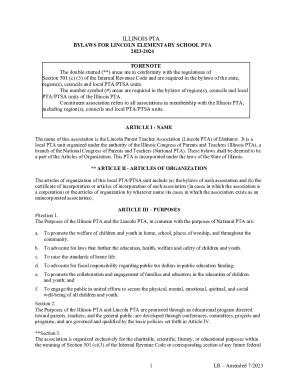 Fillable Online What Does the PTA Do? - Field School Fax Email Print ...