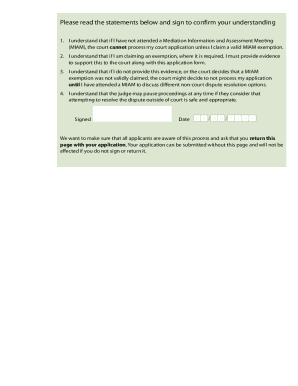 Fillable Online Understanding the MIAM-The first step in your divorce ...