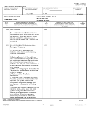 Fillable Online D935 GS 131D-4.5B(b) ACH Medication Aides Fax Email ...