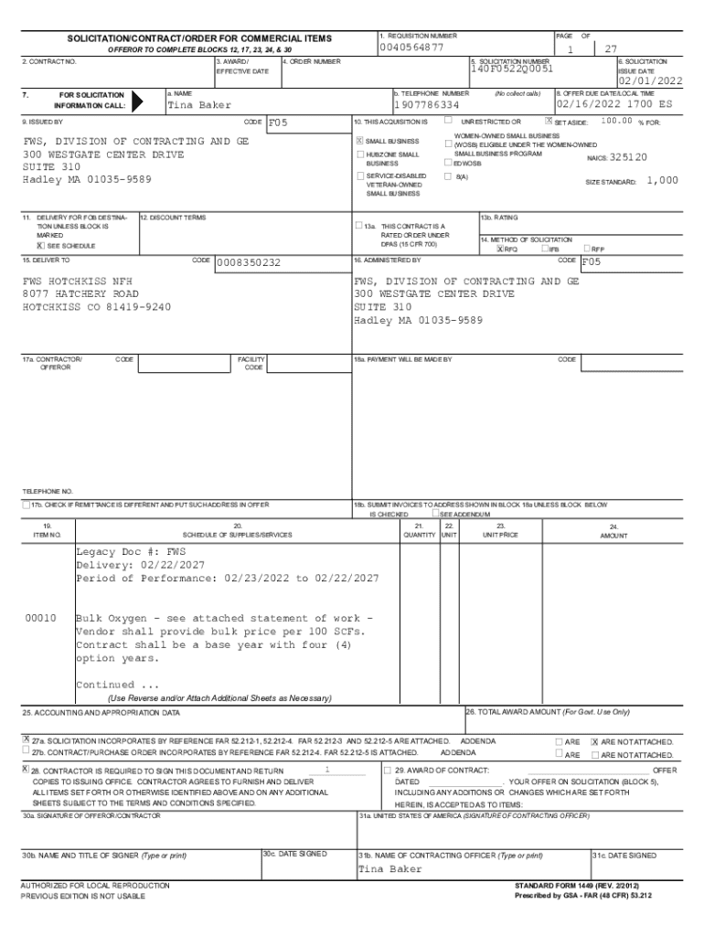 Fillable Online FWS HOTCHKISS NFH Fax Email Print - pdfFiller