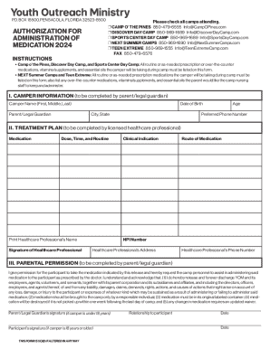 Fillable Online static pcci YOM Authorization for Administration of ...