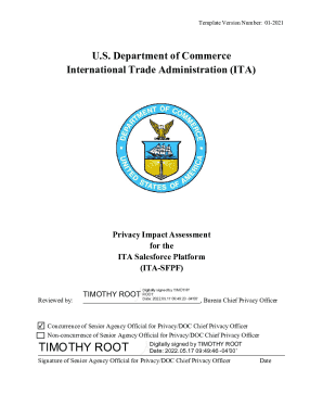 Fillable Online Privacy Threshold Analysis for the ITA Salesforce ...