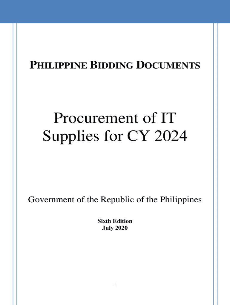 Fillable Online 2 - 6th PB CY2024 ICT Equipment for AS.pdf Fax Email Print - pdfFiller