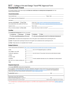 Fillable Online Pre-approval Form - Inside CAD Fax Email Print - pdfFiller