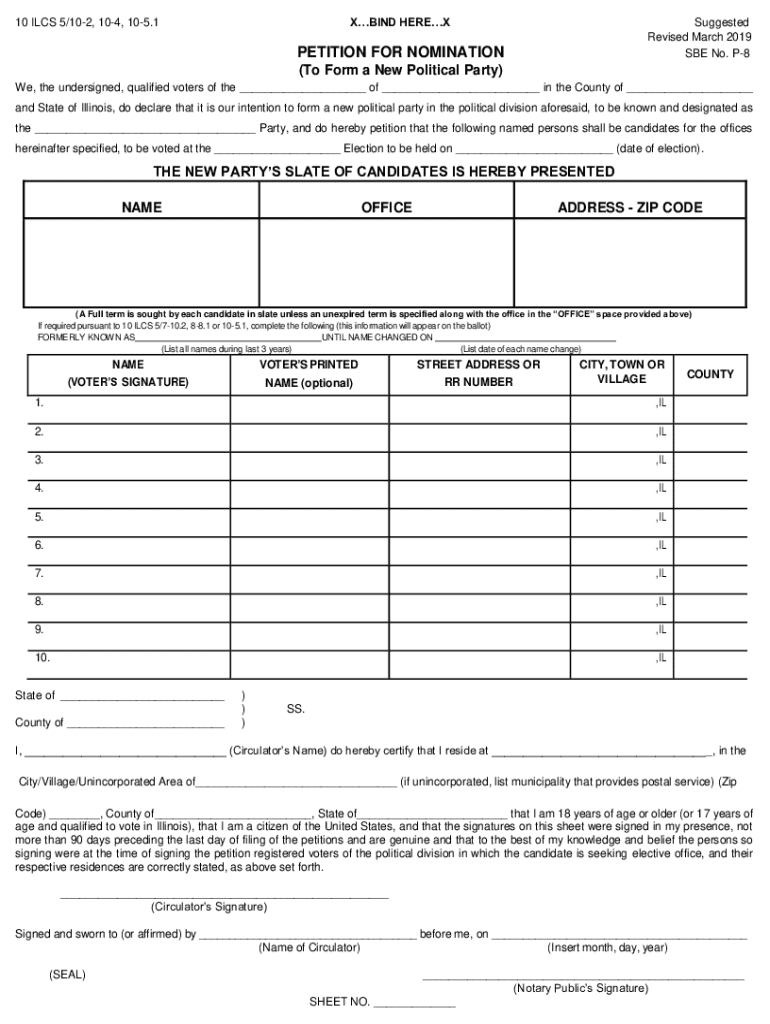 Fillable Online and State of Illinois, do declare that it is our ...