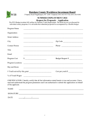 Fillable Online Dutchess One Stop Career Center: Welcome to Dutchess ...