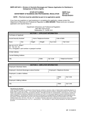 Fillable Online DBPR ABT 6013 Fax Email Print - pdfFiller