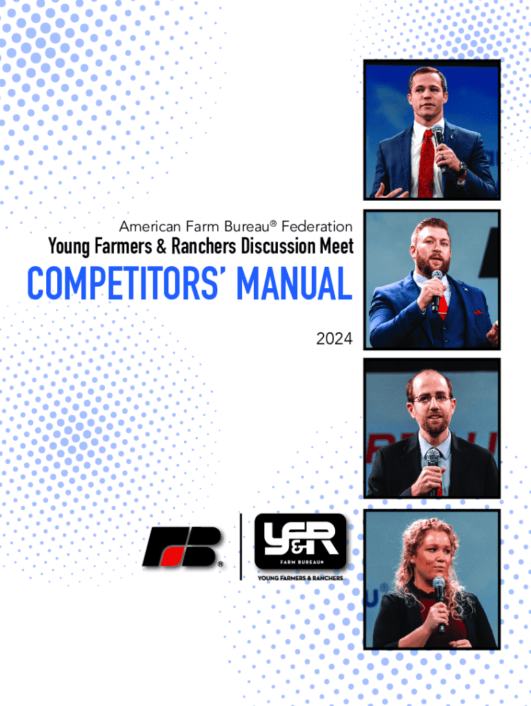 Fillable Online COMPETITORS' MANUAL - Florida Farm Bureau Federation Fax Email Print - pdfFiller
