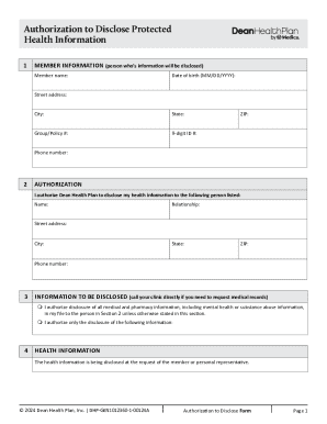 Fillable Online Dean-Authorization-Release-Form.pdf Fax Email Print ...