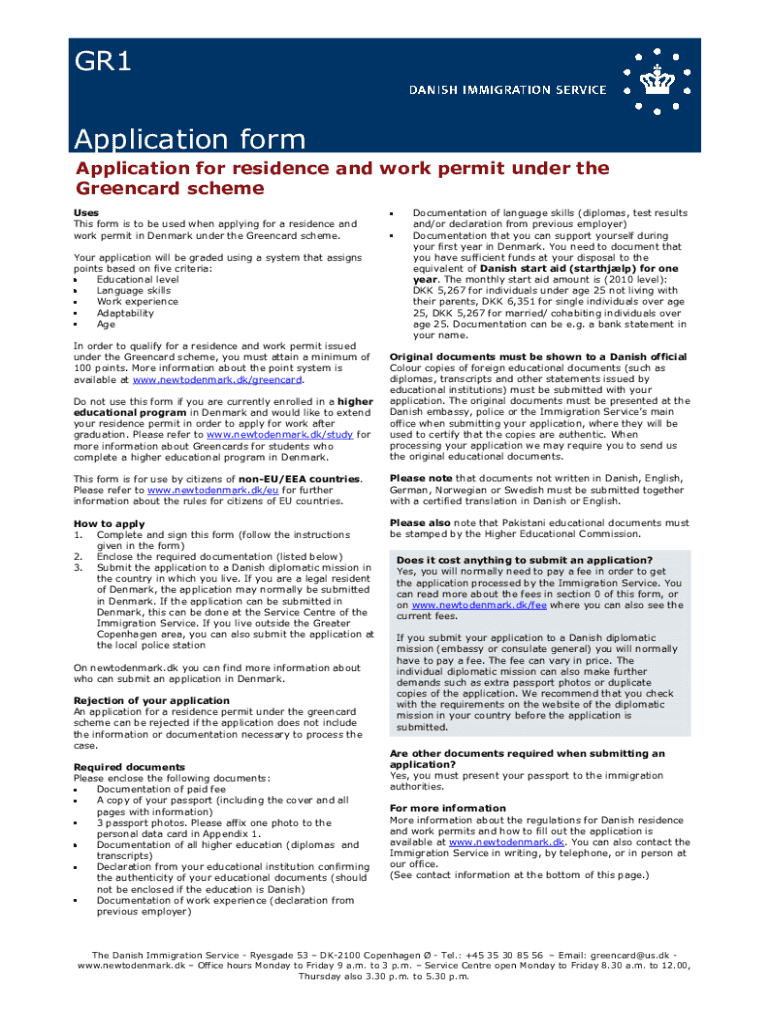 Fillable Online GR1 Application form Fax Email Print - pdfFiller