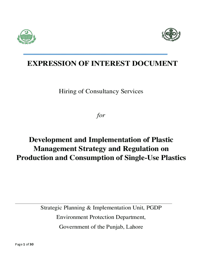 Fillable Online epd punjab gov National-Action-Plan-for-plastic-management-Dec.pdf Fax Email ...